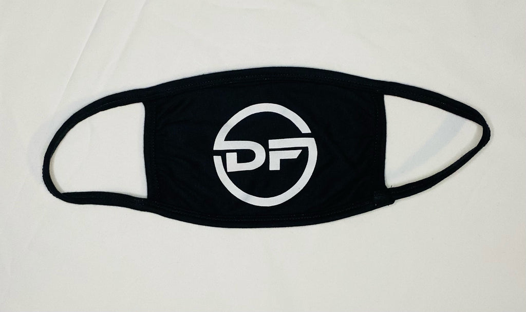 DF Mask Black w/ White DF Logo – Dictator Fitness